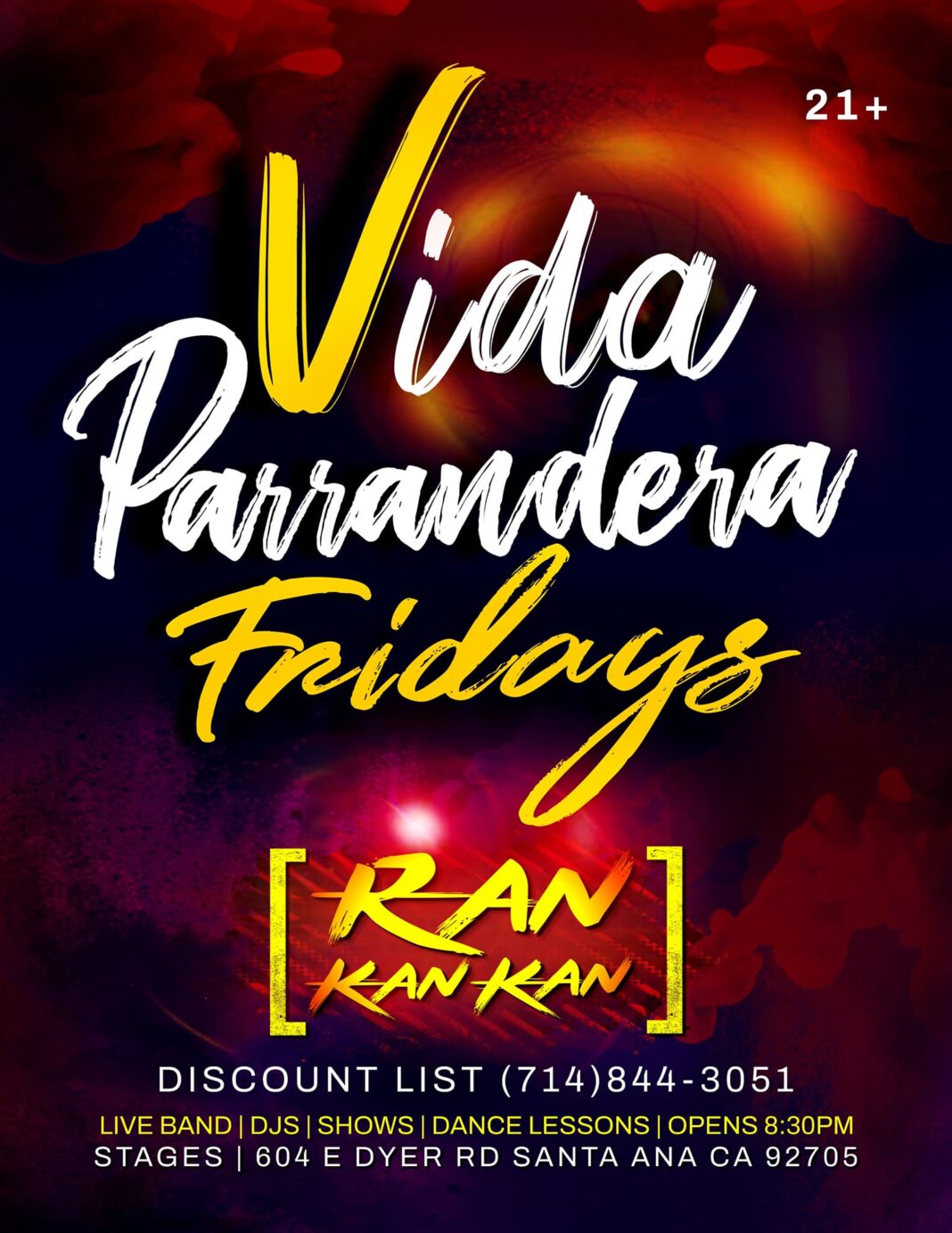 Ran Kan Kan Fridays - GO Latin Dance