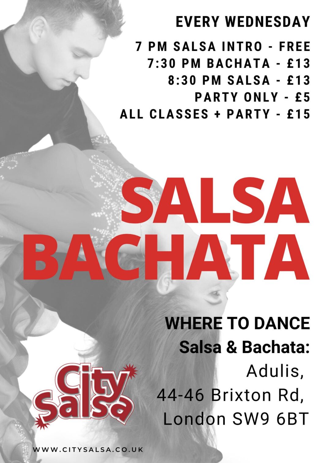 Salsa and Bachata Dance Events in London, England - GO Latin Dance