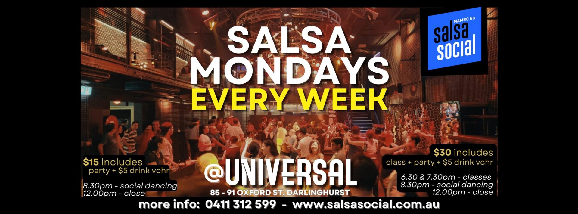 Salsa and Bachata Dance Events in Sydney, Australia | GO Latin Dance
