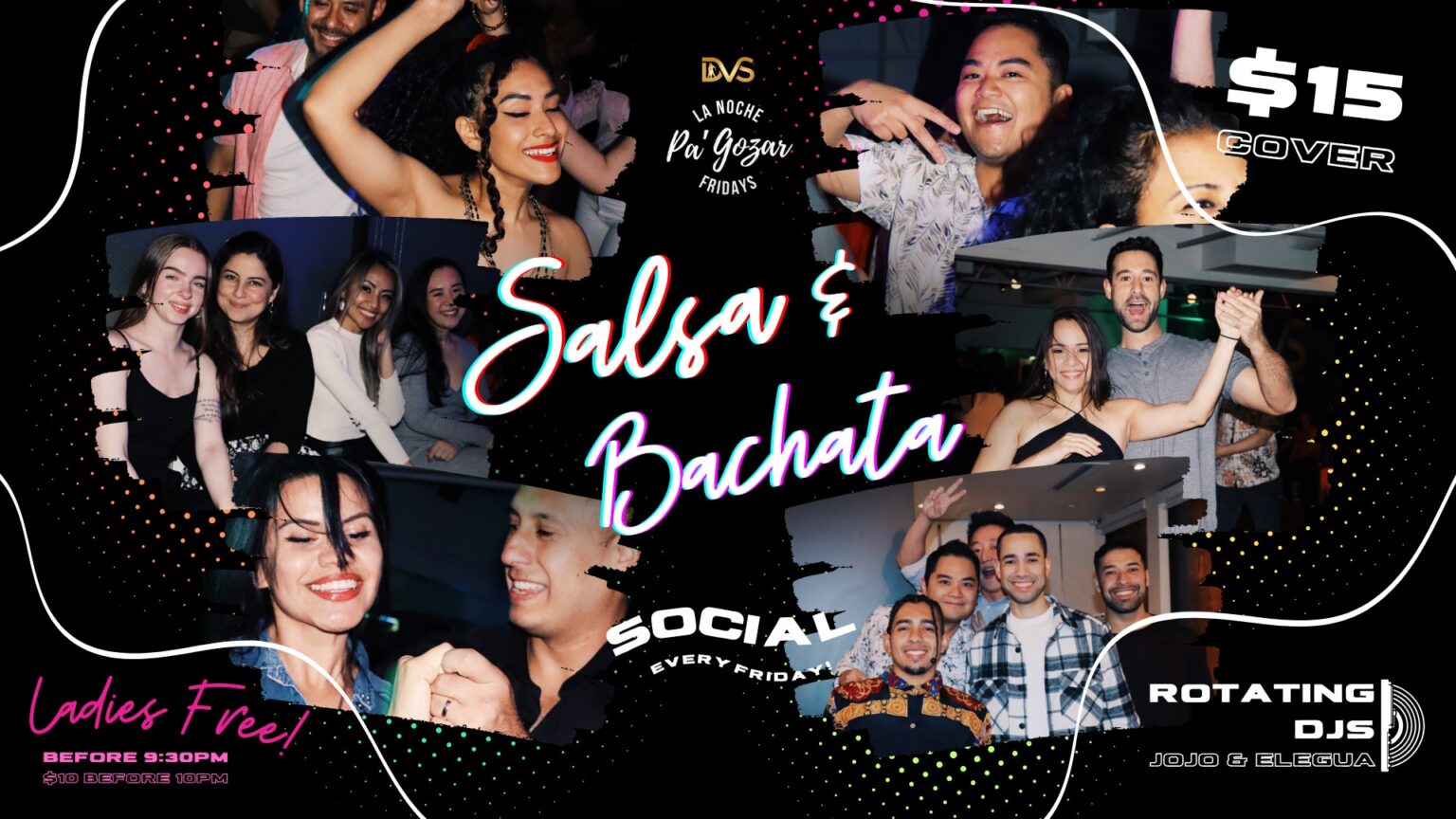 La Noche Pa' Gozar - Salsa and Bachata Social - GO Latin Dance