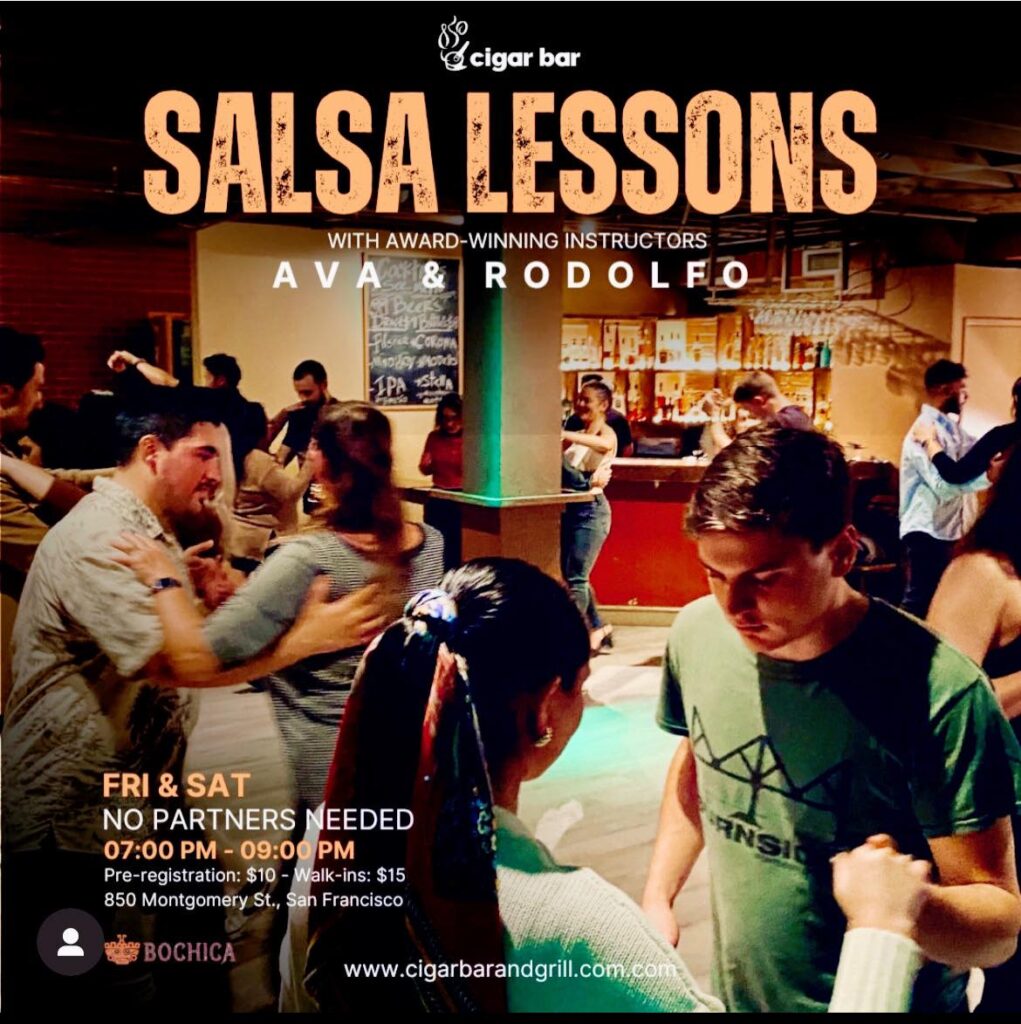 Salsa Fridays and Saturdays at Cigar Bar - GO Latin Dance