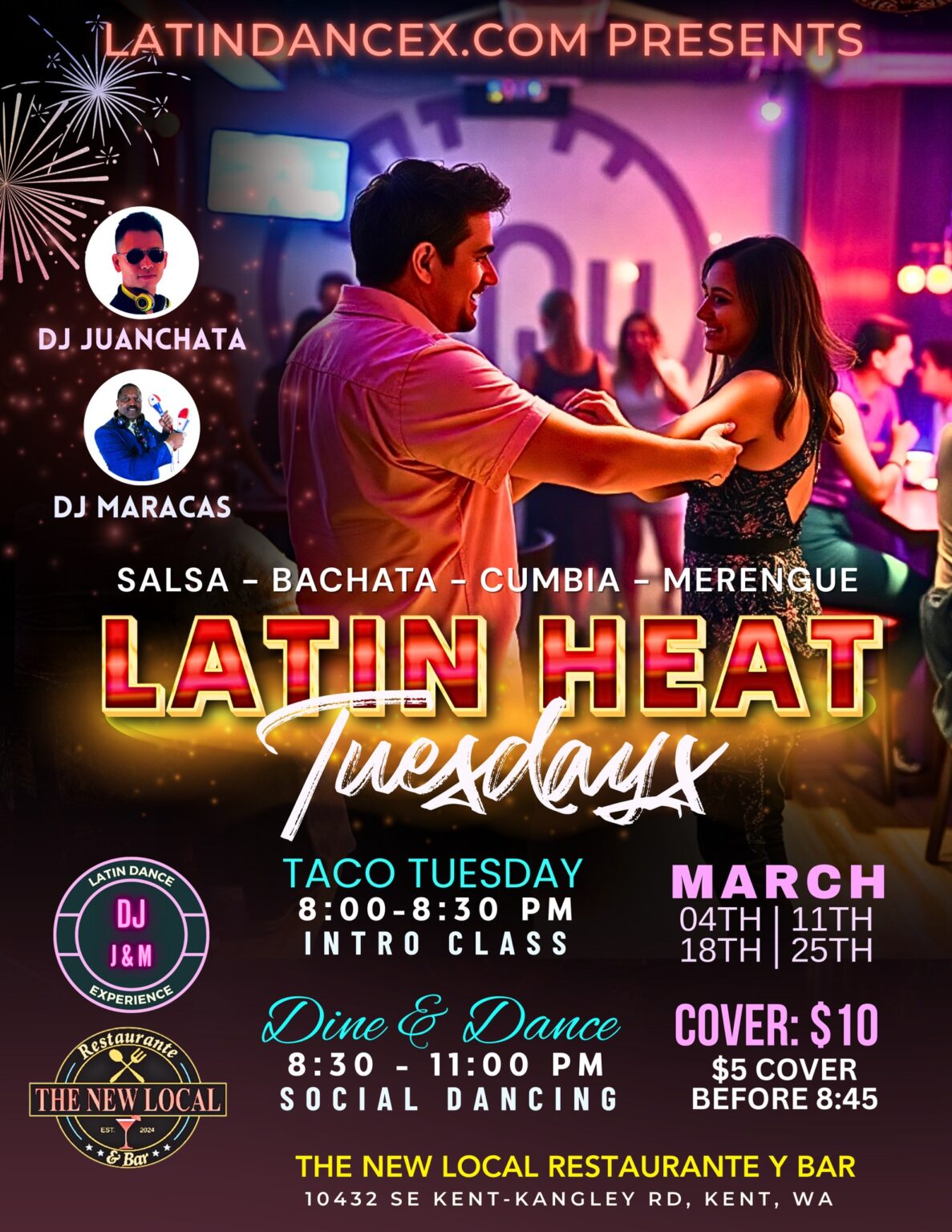 Salsa and Bachata Dance Events in Seattle, Washington - GO Latin Dance