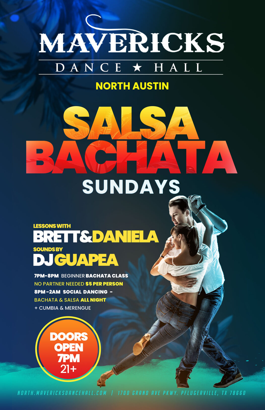 Latin Sundays at Mavericks - GO Latin Dance