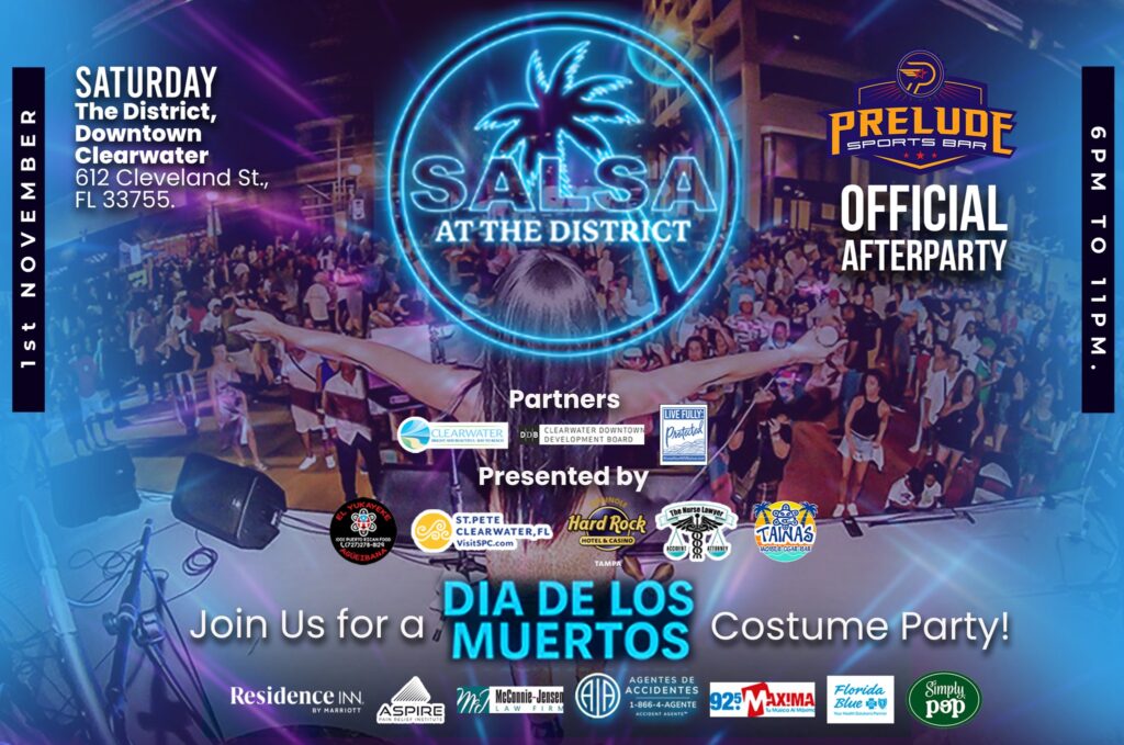 SALSA at the District - Dia De Los Muertos Costume Party - GO Latin Dance