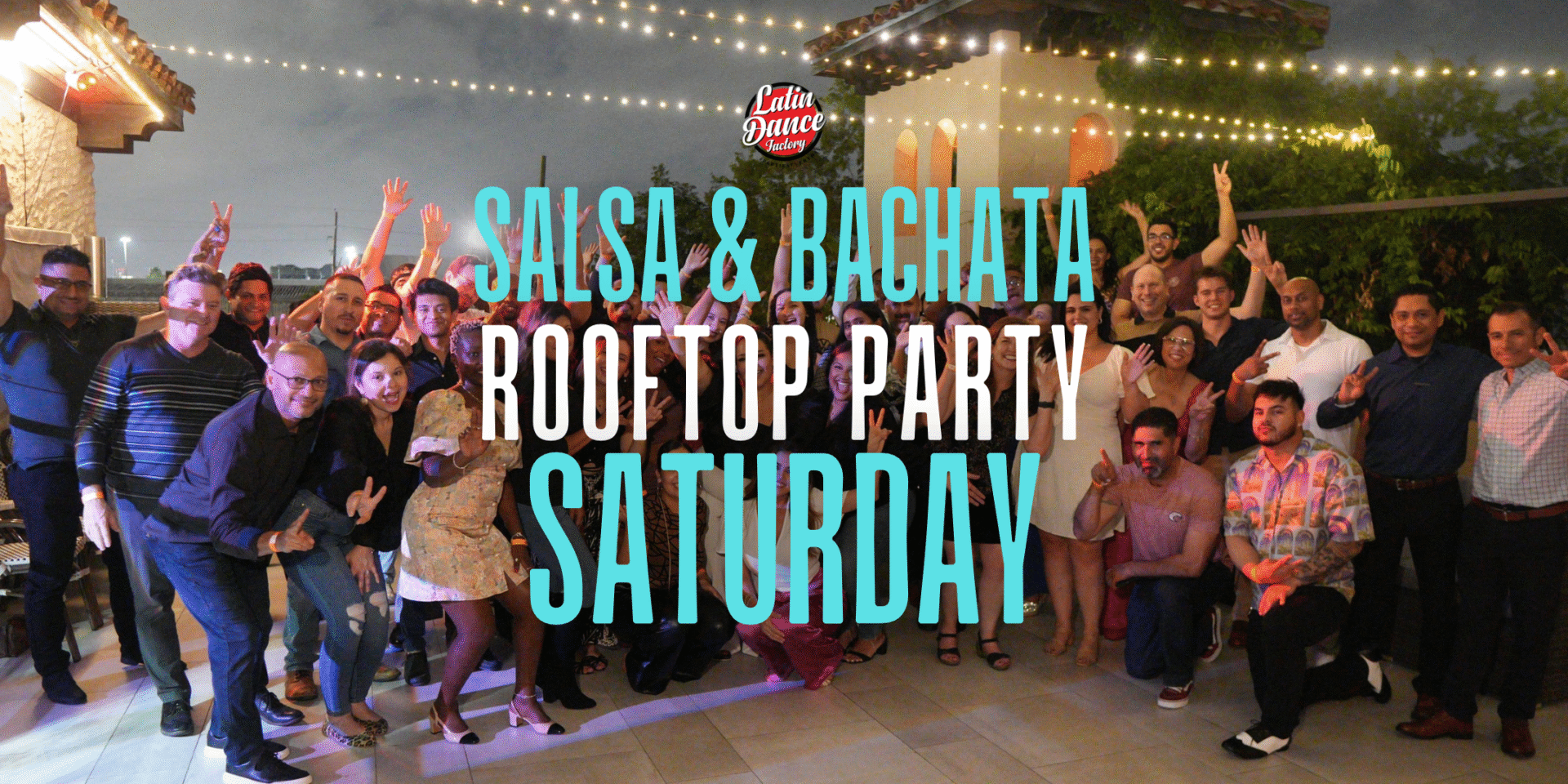 Salsa & Bachata Under the Stars. Rooftop Party @ Ivy - GO Latin Dance