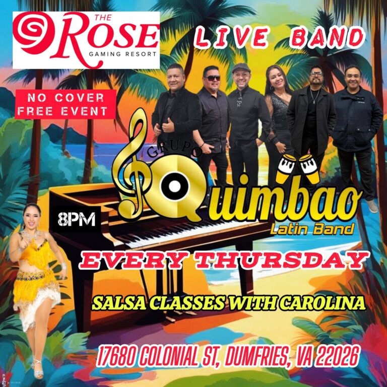 Live Salsa at the Rose Gaming Resort - GO Latin Dance