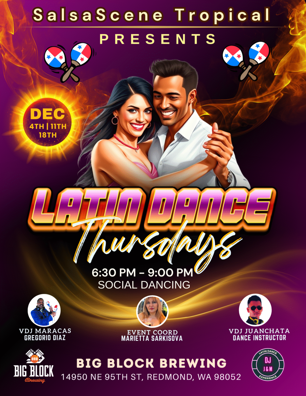 Latin Dance Thursdays - GO Latin Dance