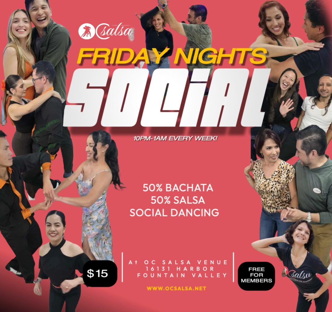 Friday Nights Salsa Social @OC Salsa - GO Latin Dance